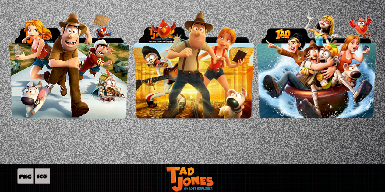 Tad Jones Movies Folder Icons by eslam4330 on DeviantArt