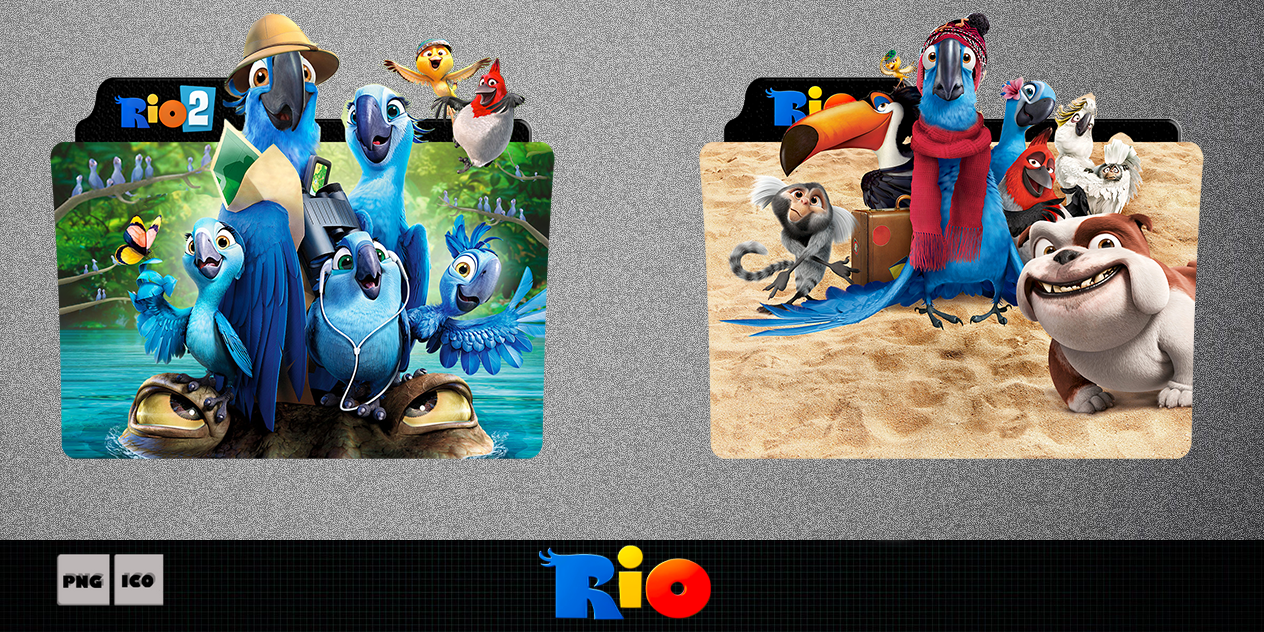 Rio Movies Collection Folder Icons by eslam4330 on DeviantArt