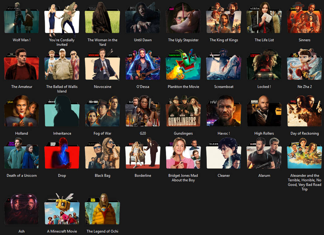 2025 Movies Collection 2 by eslam4330 on DeviantArt