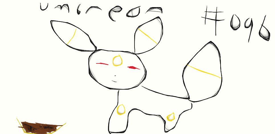 Umbreon by frenchdavid50 on DeviantArt