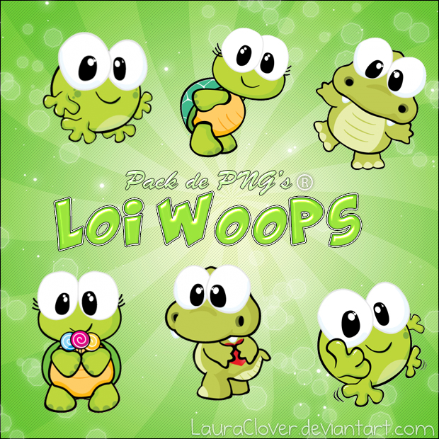 Pack de PNG's Loi Woops by LauraClover on DeviantArt