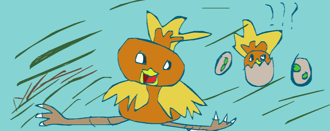 Torchic with Eggs by Narutosasuke124 on DeviantArt
