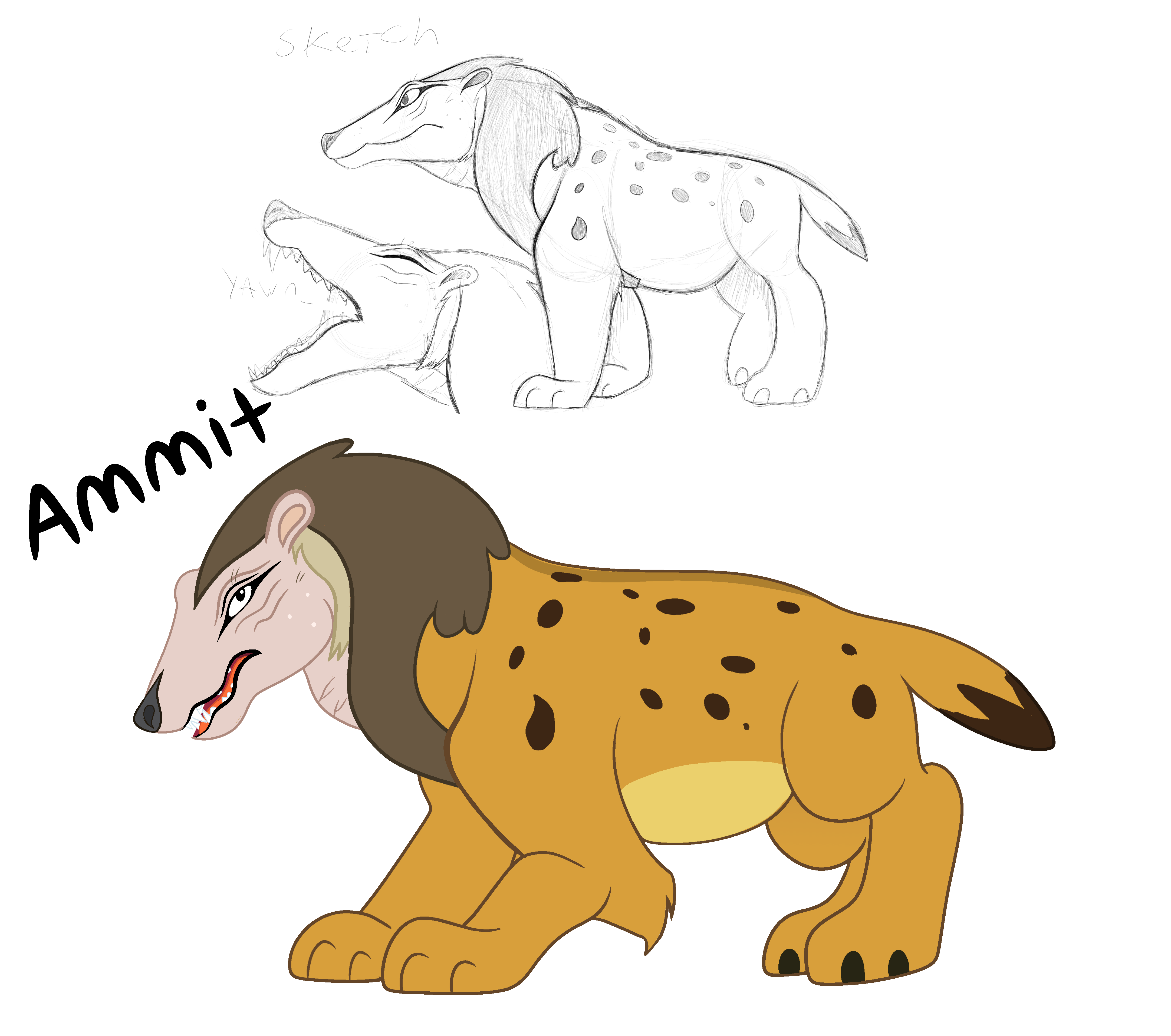 Ammit Mlp Style by Ms100dragon100 on DeviantArt