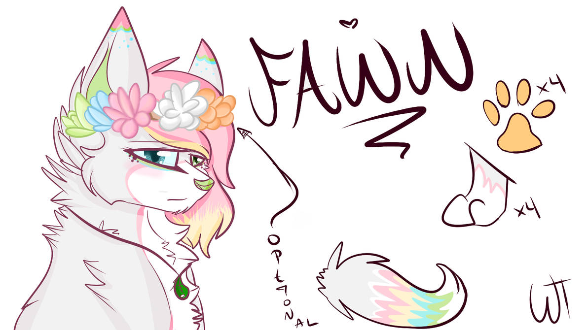 Fawn Ref by Winter-Thing on DeviantArt
