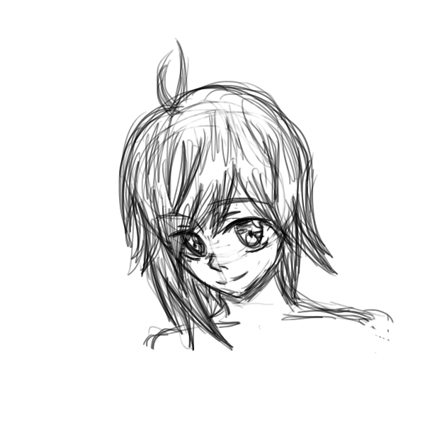 Ruby Rose from RWBY (digital sketch) by hollyvalance on DeviantArt