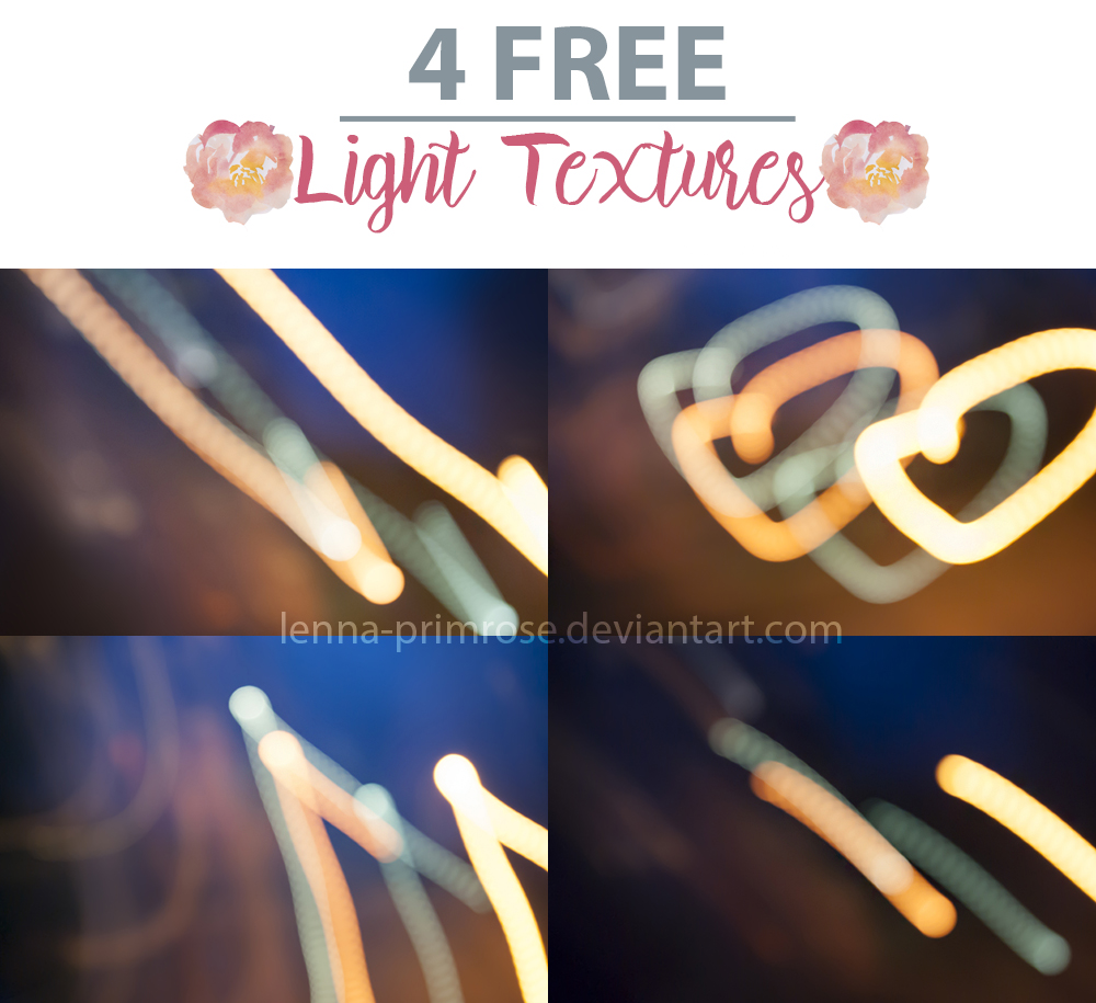 Free Pack - 4 Light Textures by Lenna-Primrose on DeviantArt