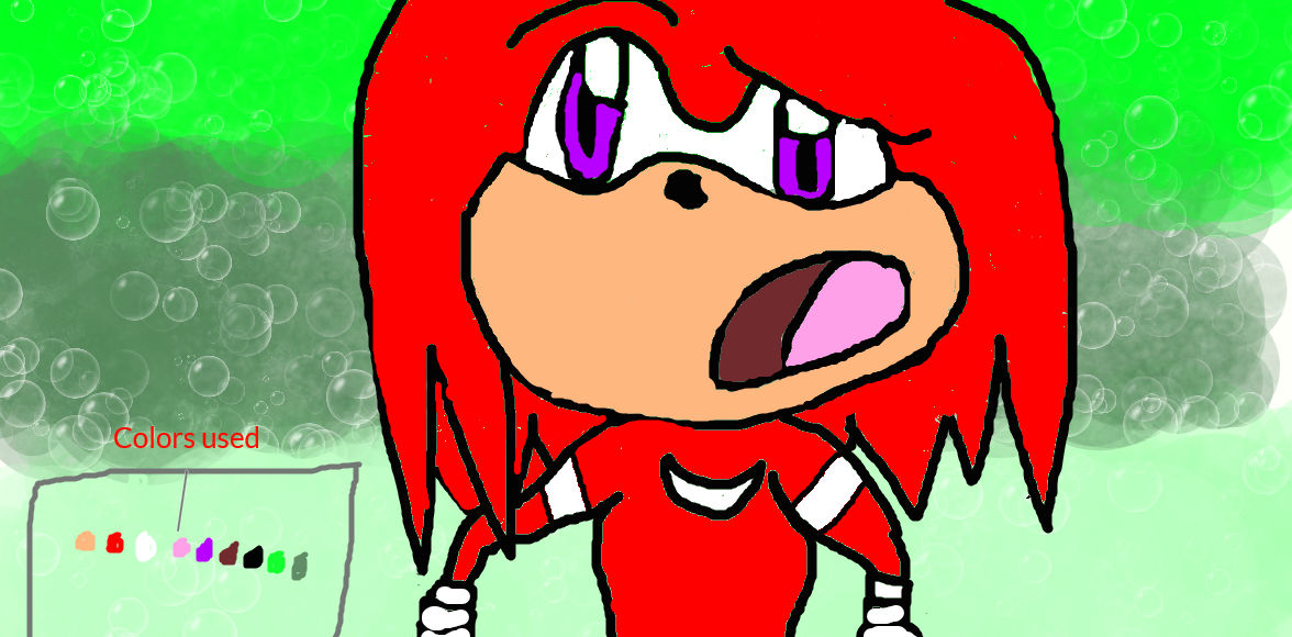 Knuckles Sonic boom by hegaama on DeviantArt