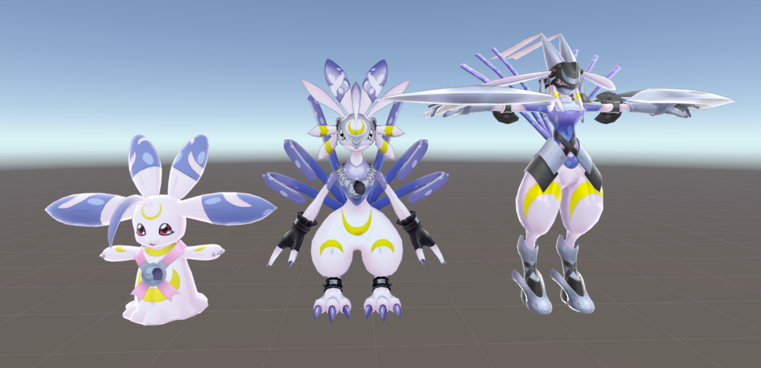 Lunamon - Lekismon - Crescemon (CyberSleuth) by WarGrey-sama on DeviantArt