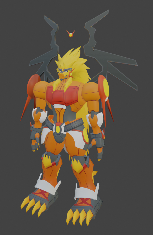 Apollomon - Digimon New Century MODEL DOWNLOAD by WarGrey-sama on ...