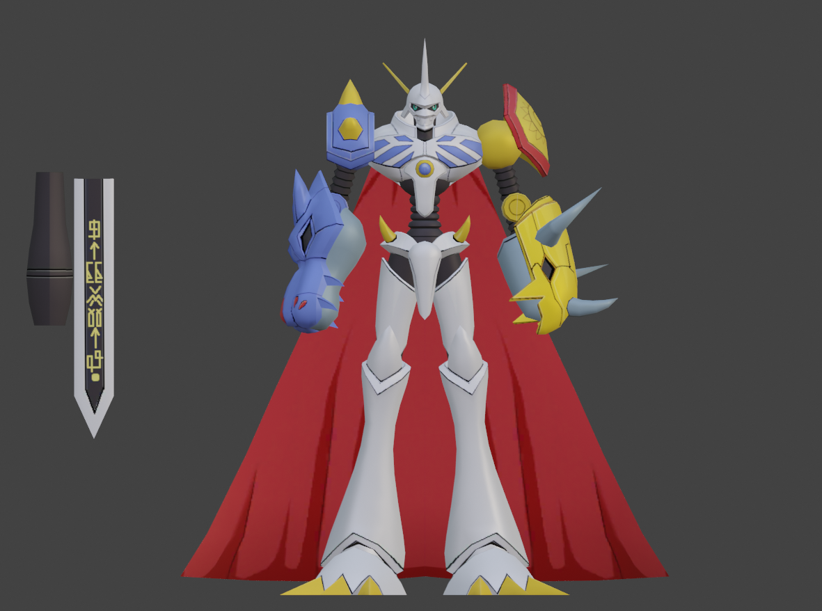 Omegamon - Digimon New Century MODEL DOWNLOAD by WarGrey-sama on DeviantArt