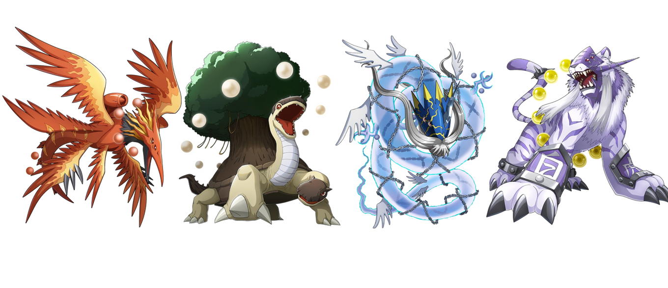 Four Holy Beasts - New Century MODEL(S) DOWNLOAD by WarGrey-sama on ...