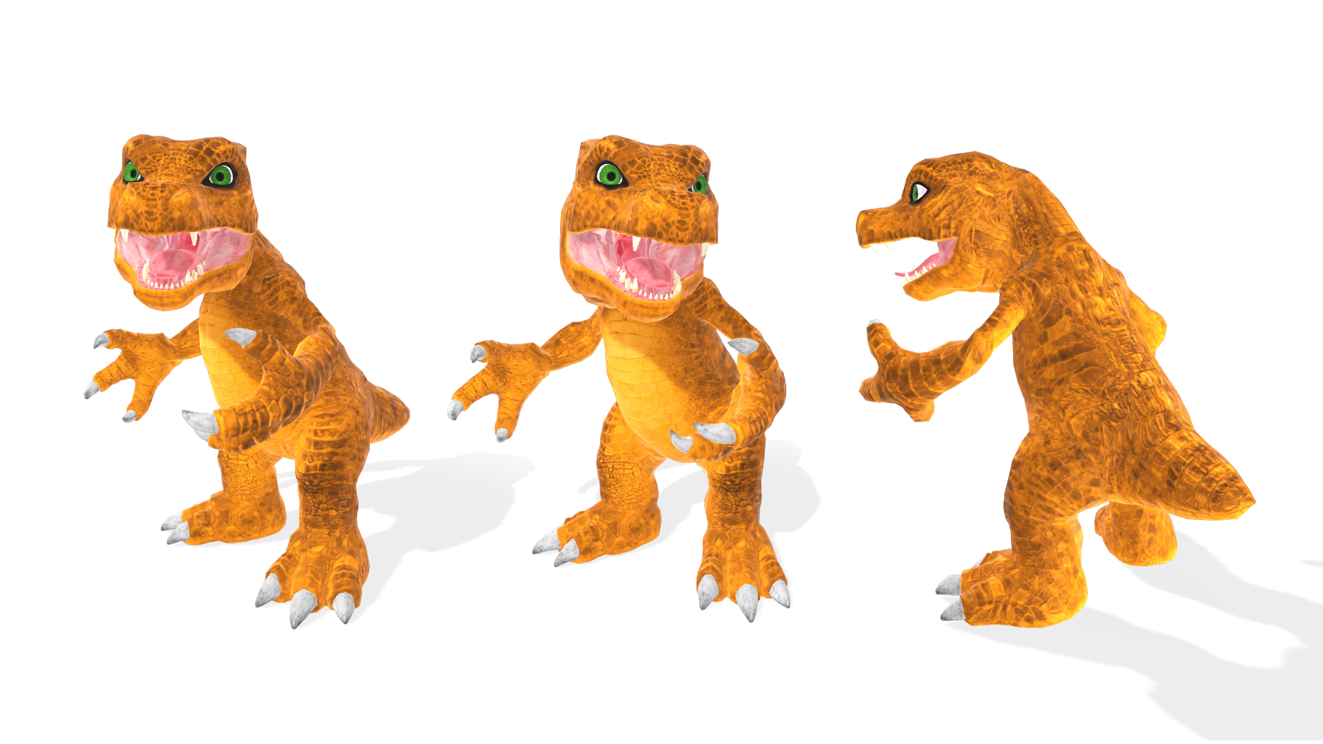 Agumon - HYPERREALISTIC MODEL DOWNLOAD! by WarGrey-sama on DeviantArt