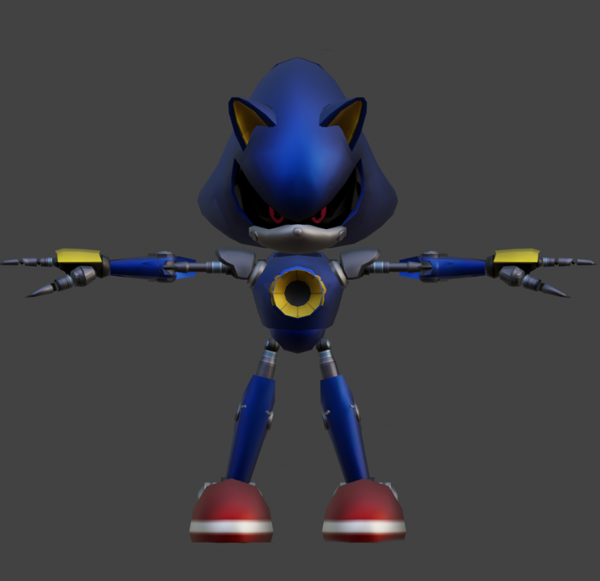 Metal Sonic - Sonic Forces Speed Battle MODEL DL by WarGrey-sama on ...