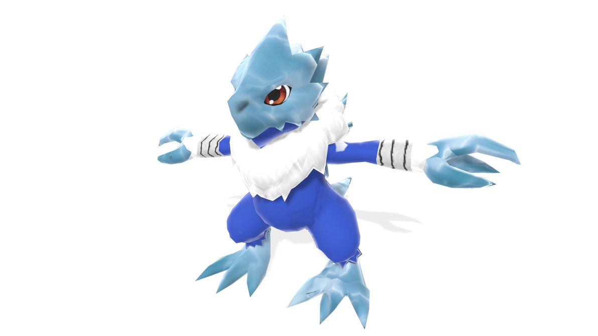 Blucomon - Digimon Encounters MODEL DOWNLOAD by WarGrey-sama on DeviantArt