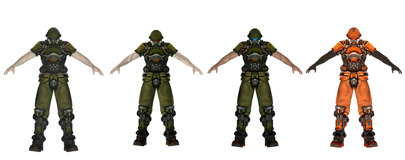 DOOM 3 - Doom Guy + Phobos by WarGrey-sama on DeviantArt