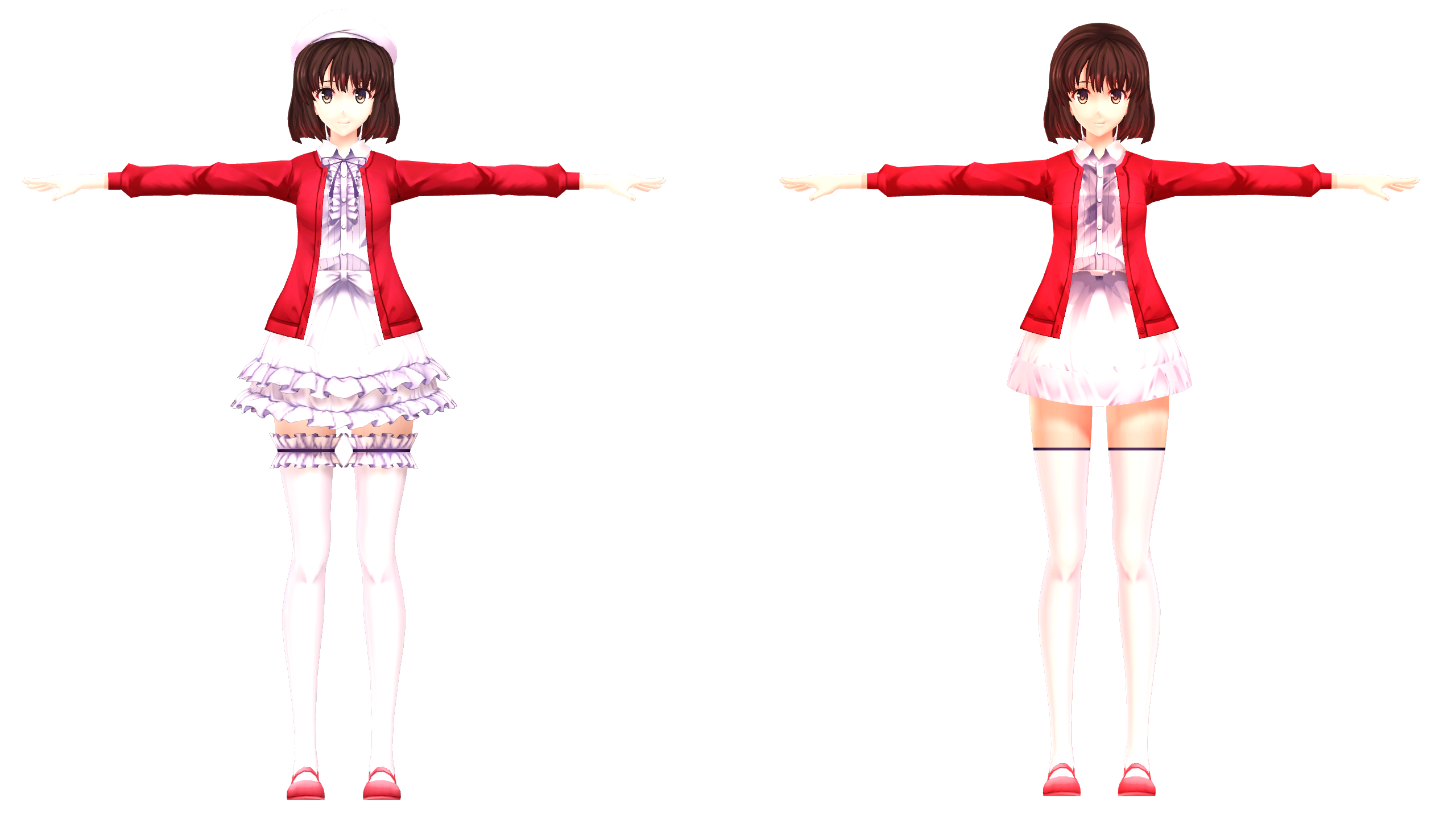 Megumi Kato Vrchat Avatar Download By Wargrey Sama On Deviantart