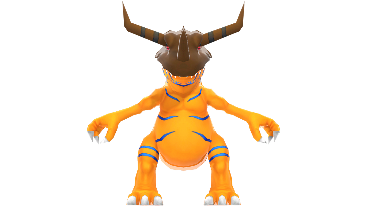 Greymon - DIGIMON SUPER RUMBLE MODEL DOWNLOAD by WarGrey-sama on DeviantArt