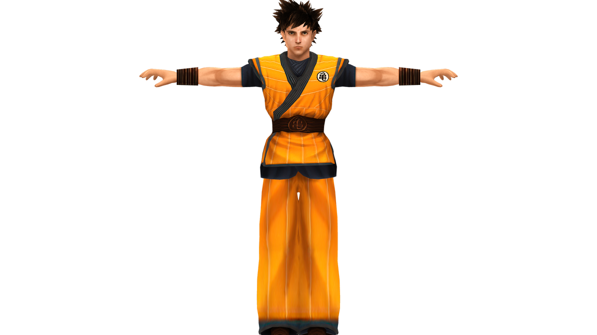 Son Goku - DRAGON BALL EVOLUTION VRChat AVATAR DL by WarGrey-sama on ...