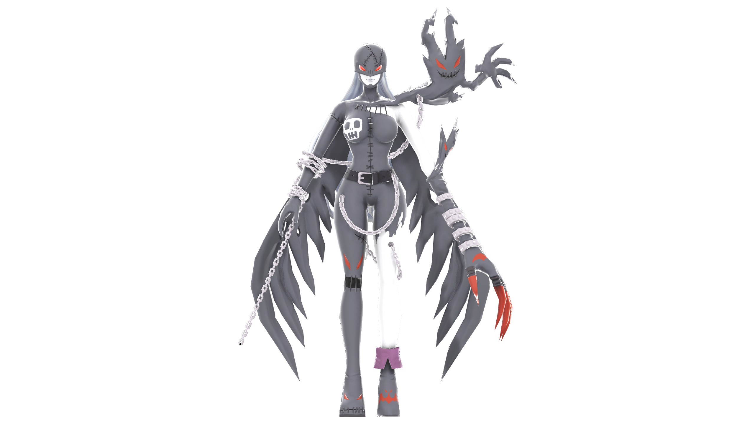 LadyDevimon(NEW) - DIGIMON SUPER RUMBLE MODEL DL by WarGrey-sama on ...