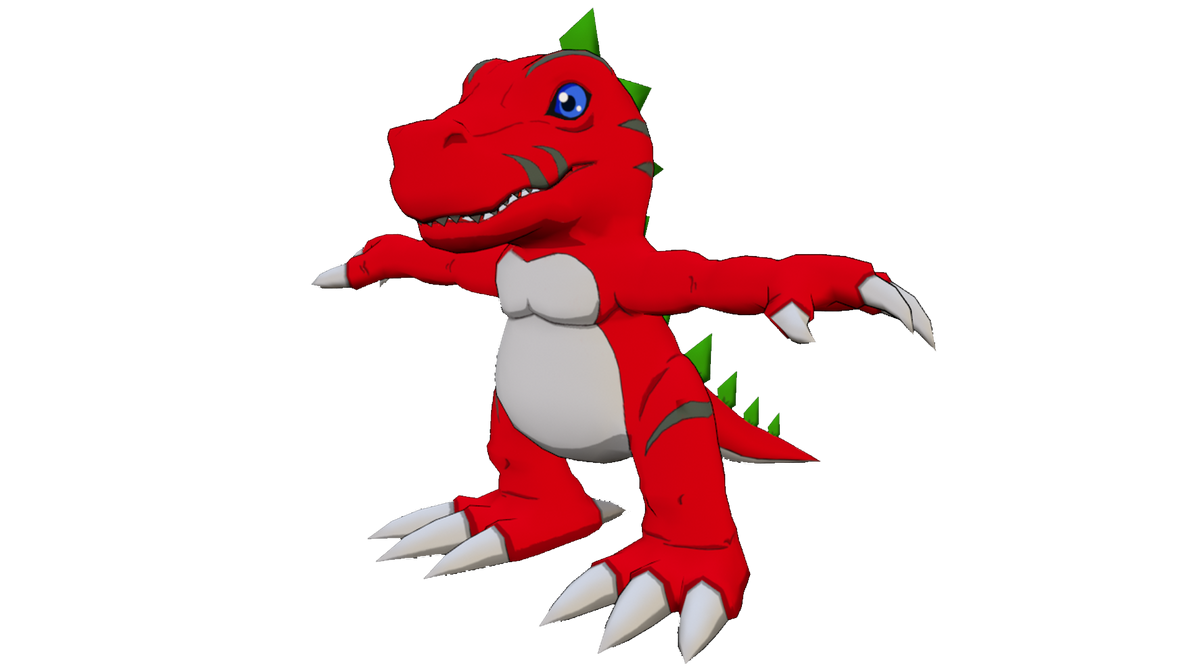 Tyranomon/WARGREY-SAMA EDITION - DIGIMON MODEL DL by WarGrey-sama on ...