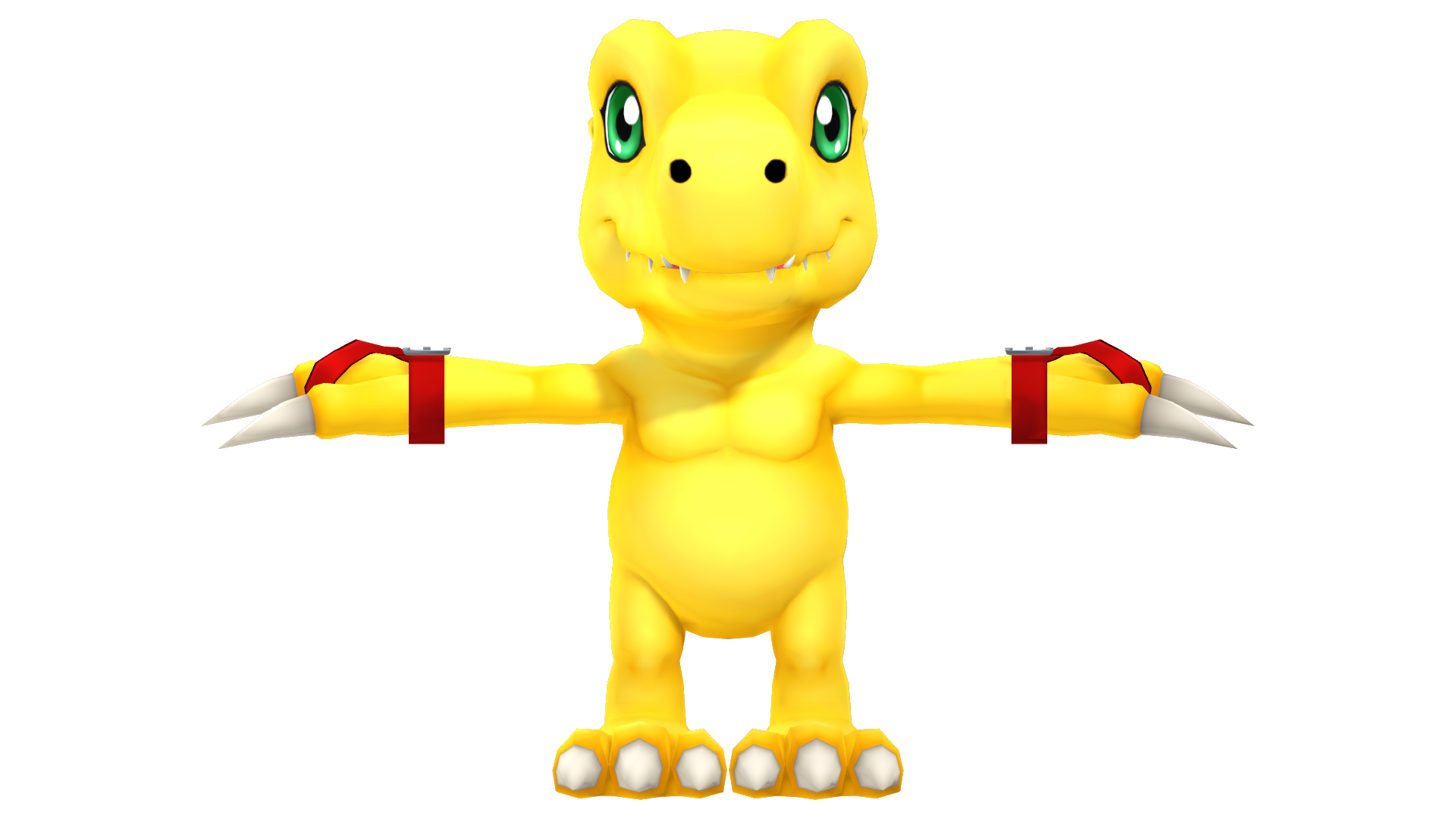 Agumon 2006 REMASTERED - MODEL DOWNLOAD by WarGrey-sama on DeviantArt