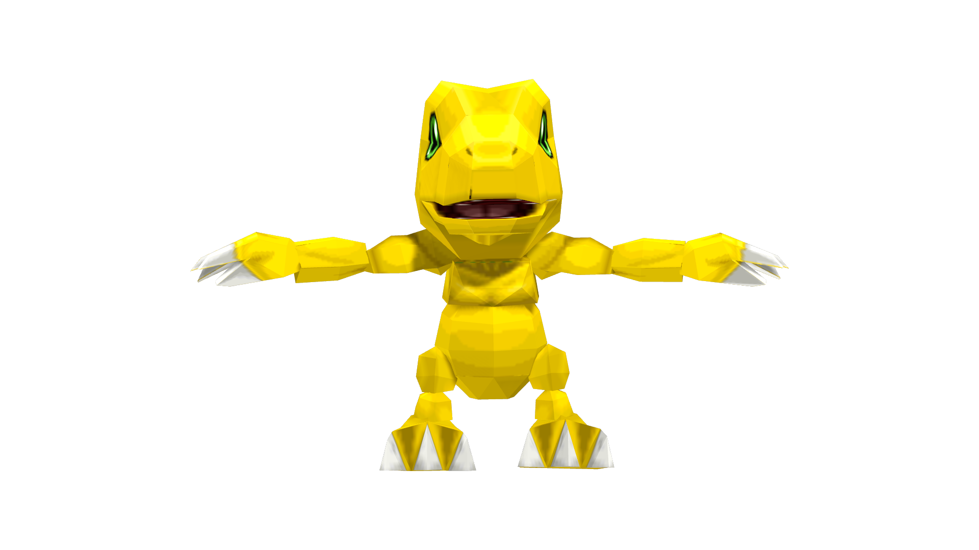 Agumon - Digimon Rumble Arena MODEL DOWNLOAD by WarGrey-sama on DeviantArt