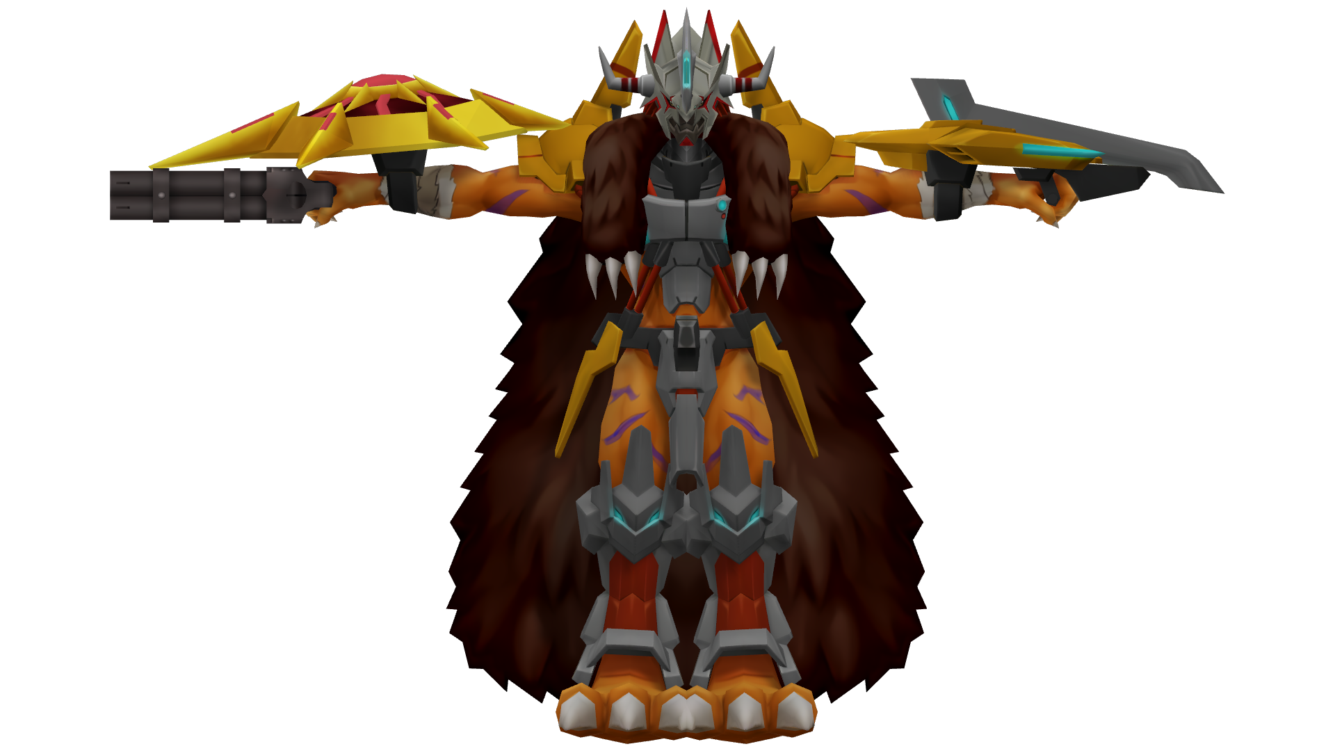 WarGreymon: Slayer Mode MODEL DOWNLOAD by WarGrey-sama on DeviantArt