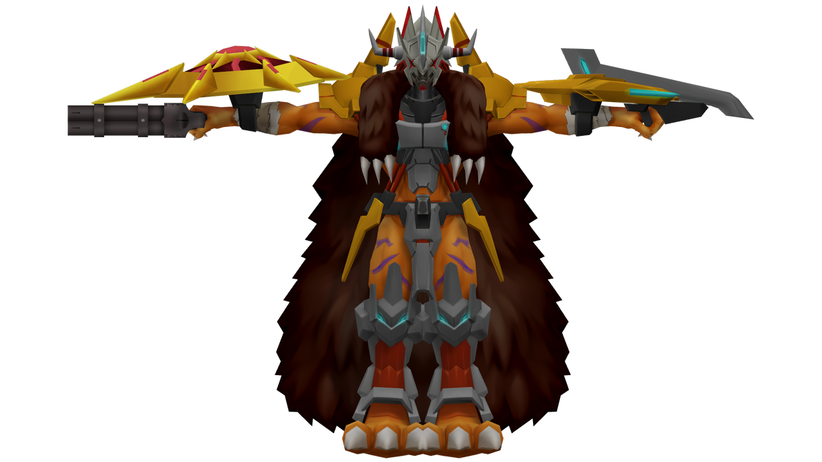 WarGreymon: Slayer Mode MODEL DOWNLOAD by WarGrey-sama on DeviantArt