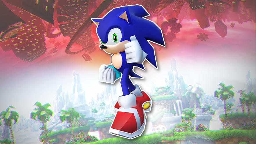 Sonic (Retro) - SxSG MODEL DOWNLOAD by WarGrey-sama on DeviantArt