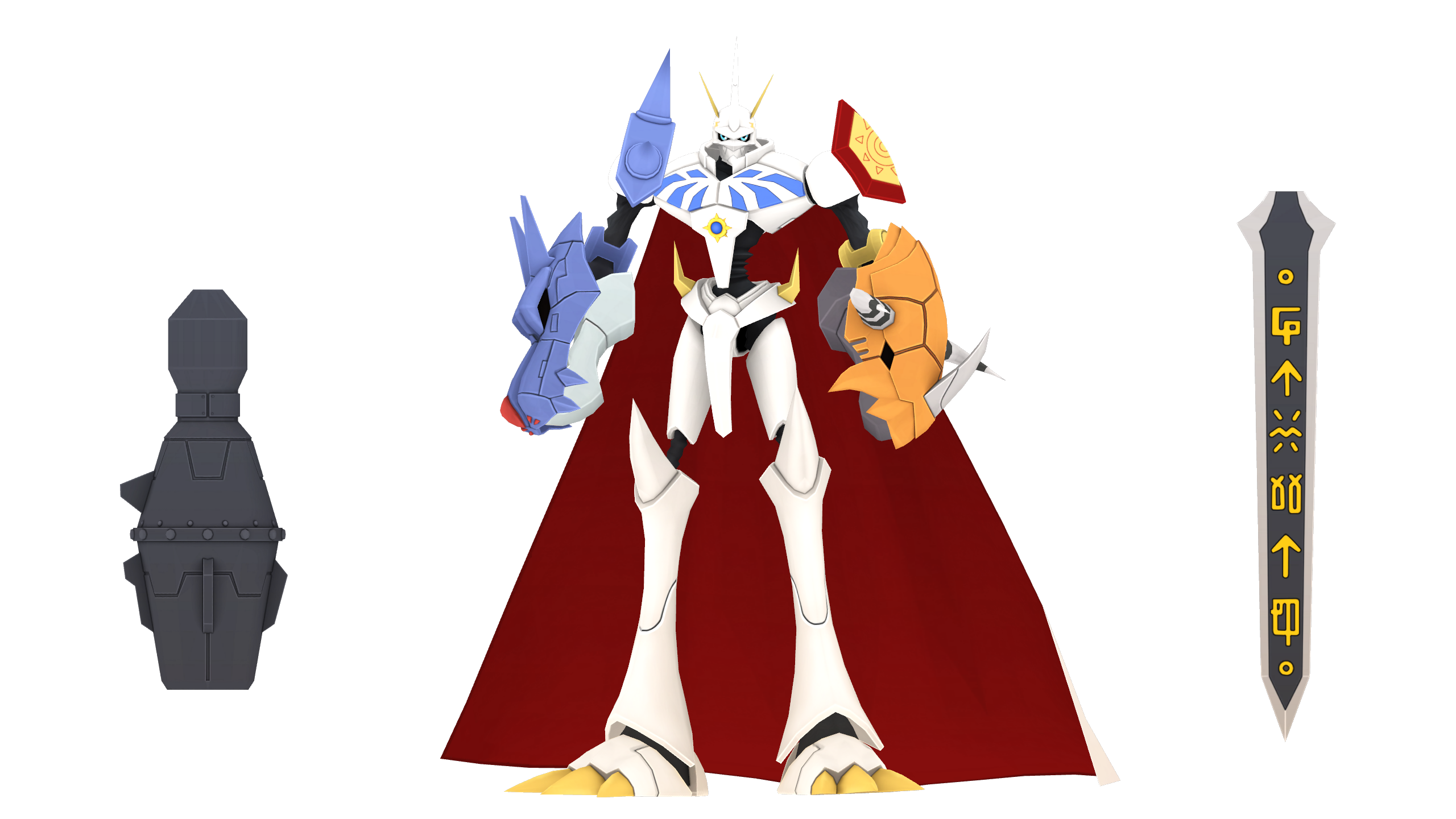 Omegamon - Digimon Soul Chaser MODEL DOWNLOAD by WarGrey-sama on DeviantArt