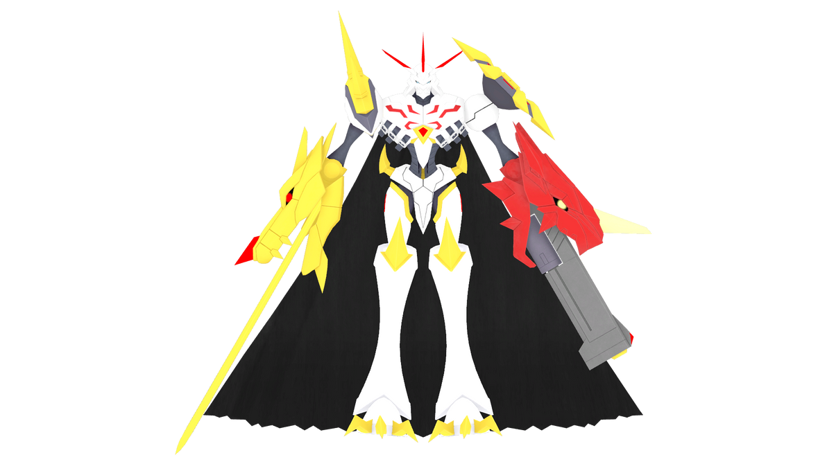 Omegamon Alter-S - DIGIMON SUPER RUMBLE MODEL DL by WarGrey-sama on ...