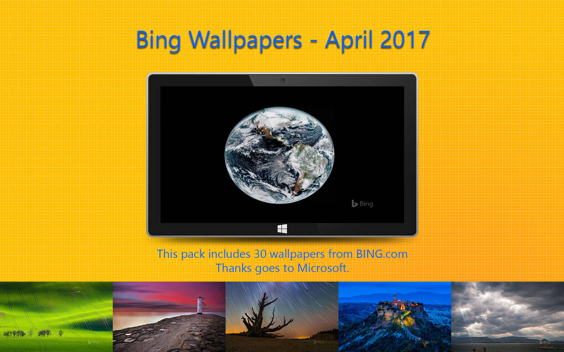 Bing Wallpapers April 2017 By Misaki2009 On Deviantart
