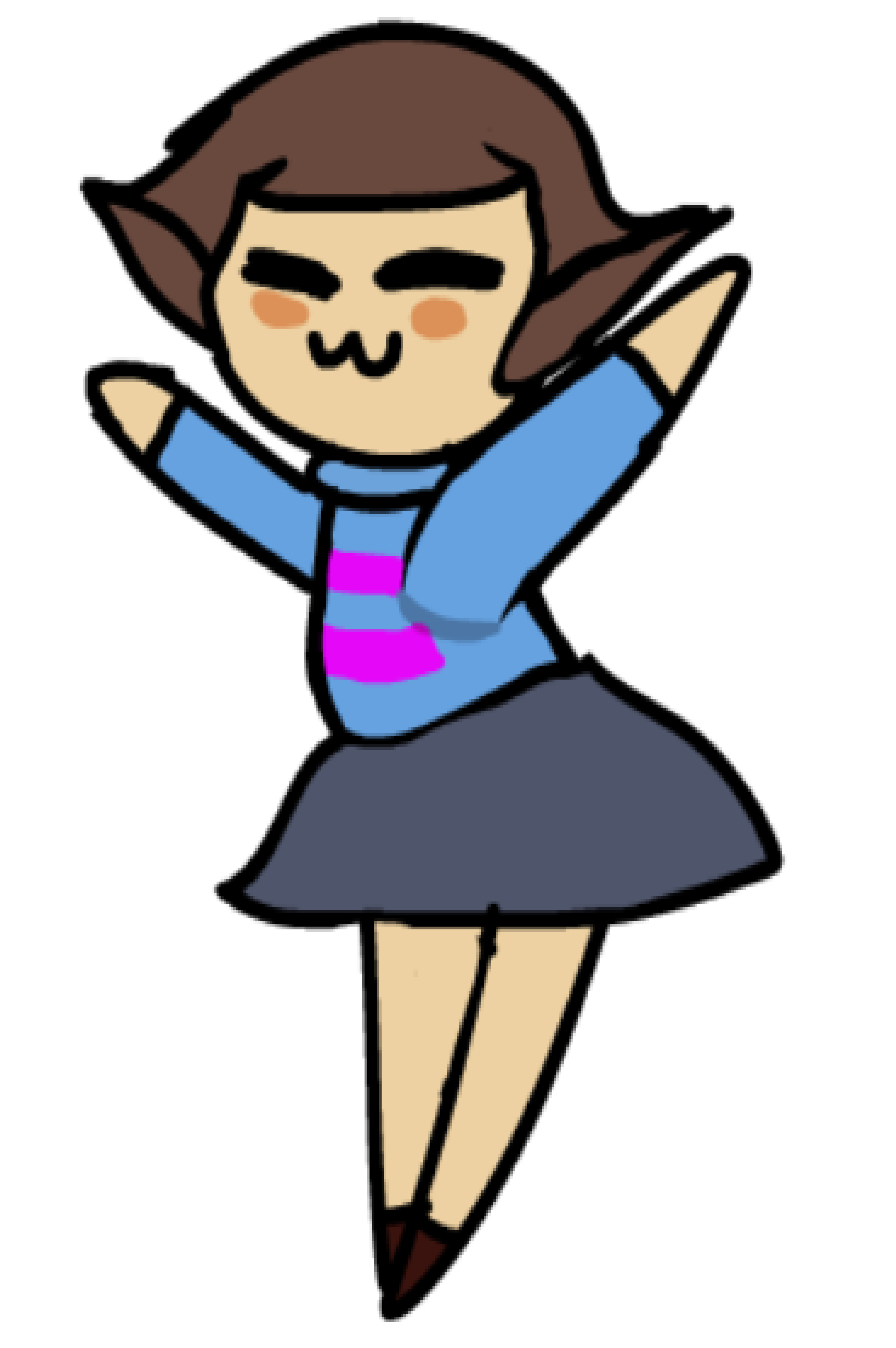 Frisk Spin Cycle by KiwiCake444 on DeviantArt