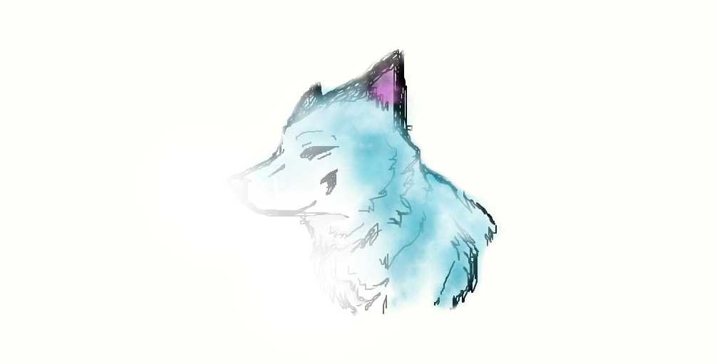 A fox, ok by SkyroWolfAJ on DeviantArt