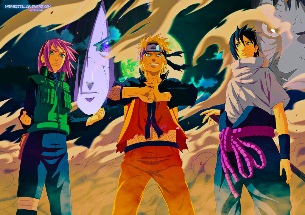 Naruto 632 Team 7 Is Back By Snipergiirl-d6qsvsa by Finalgetsugatensho1 ...