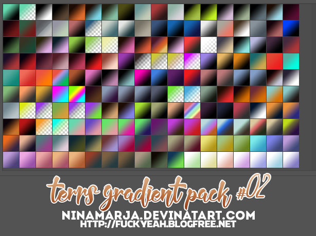 Gradient pack #2 by FishboneArt on DeviantArt