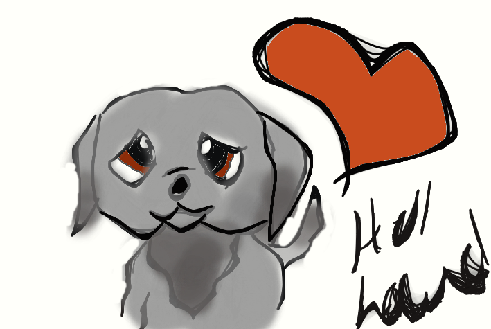 mini hell hound -percy style - on muro by stormystudios on DeviantArt