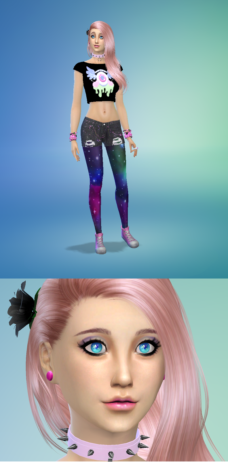 Sims 4 - Pastel Goth Kinda? by Cheyenneskye on DeviantArt