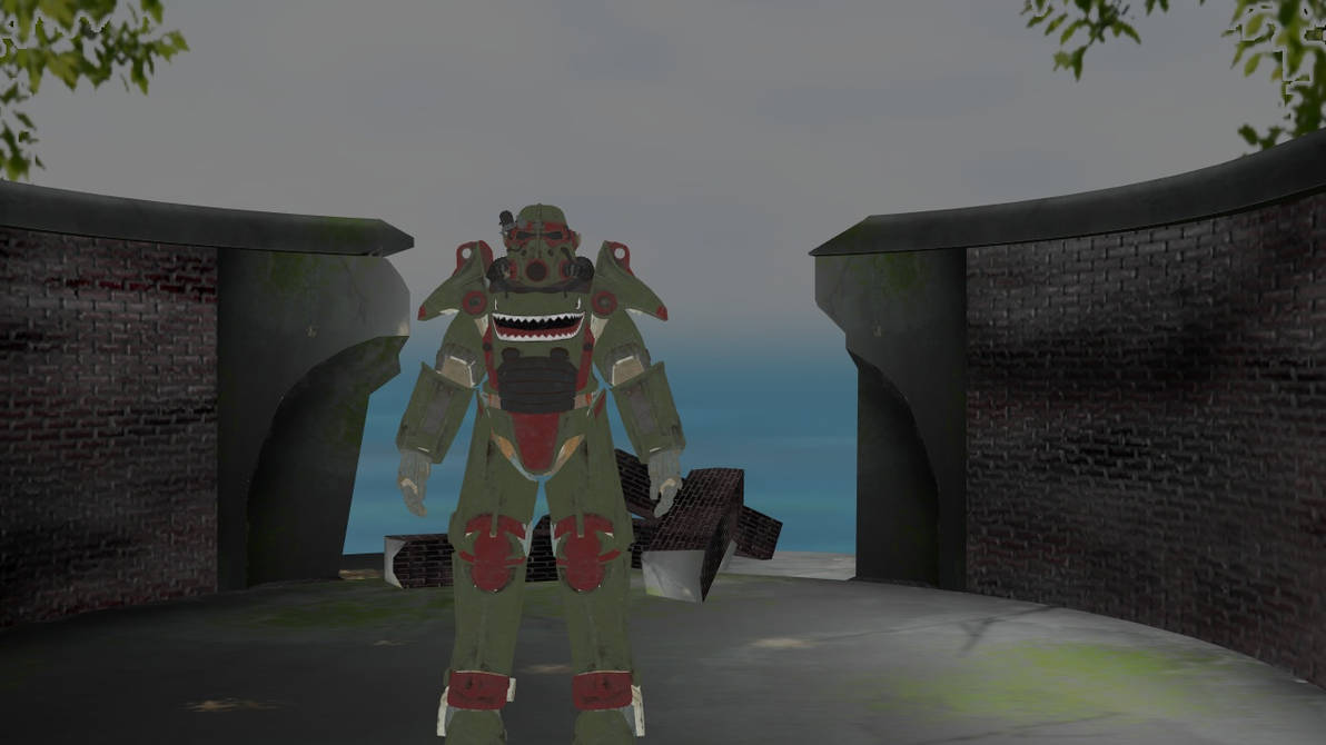 MMD T-45 Fallout Power Armor Suit DL VER. 1.5 by sky-commander on ...