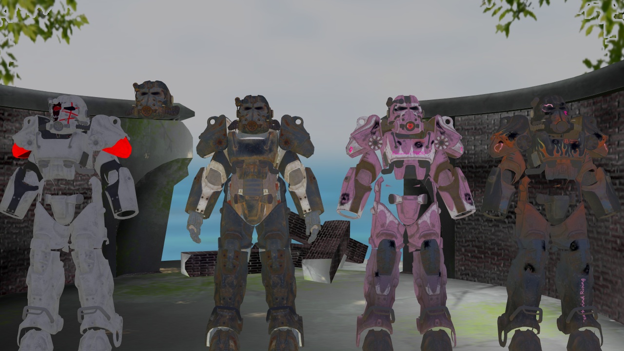 MMD T-60 Fallout Power Armor Suit DL VER 3.0 by sky-commander on DeviantArt