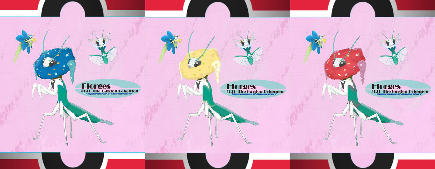 Realistic Florges Color GIF by vaporeono on DeviantArt