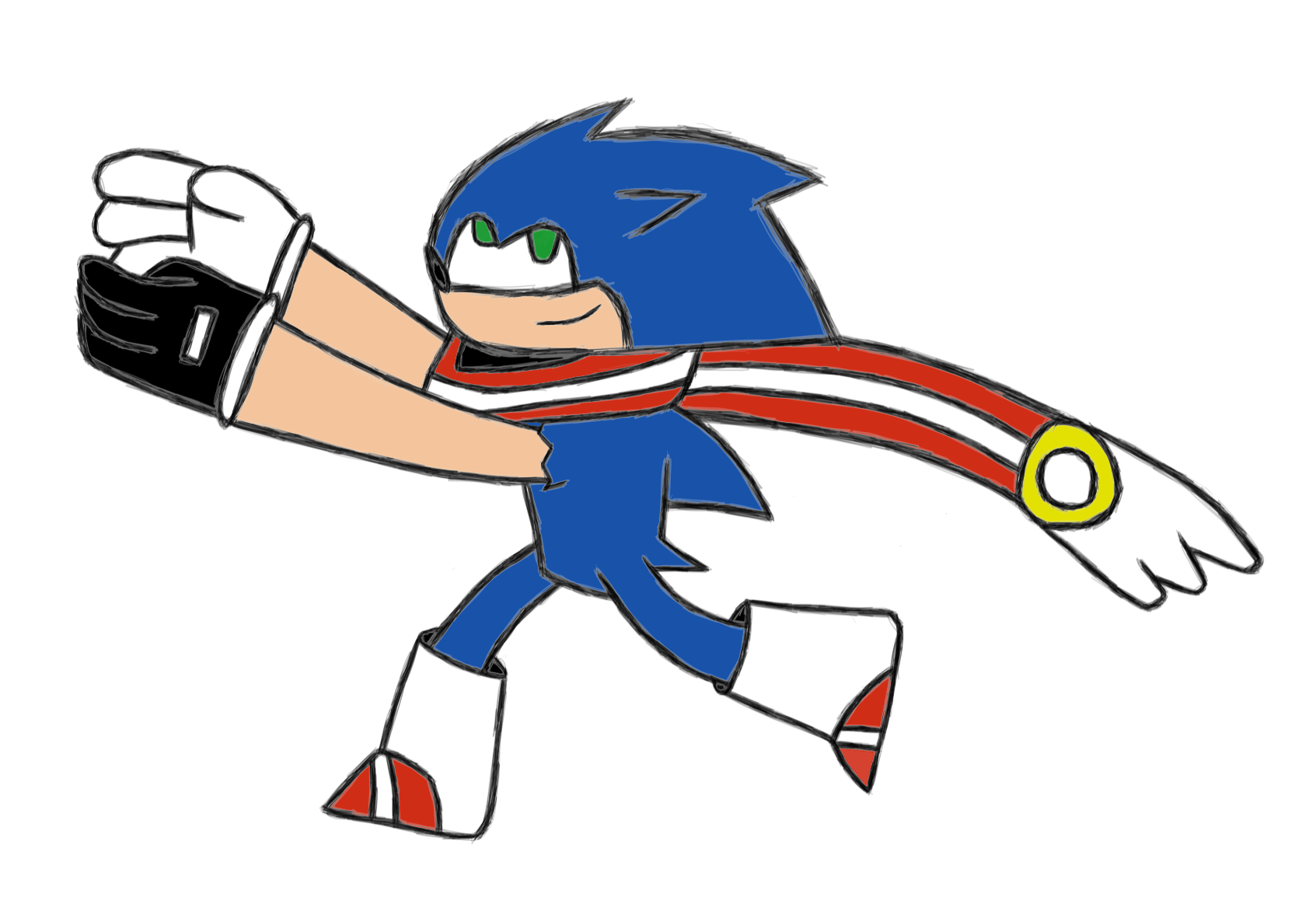Sonic Skyline Colored by CartoonManiac12 on DeviantArt