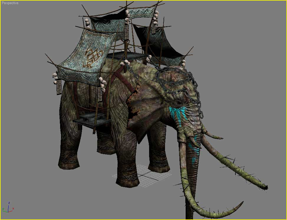 siege elephant - BlackGold online by Pesmontis on DeviantArt