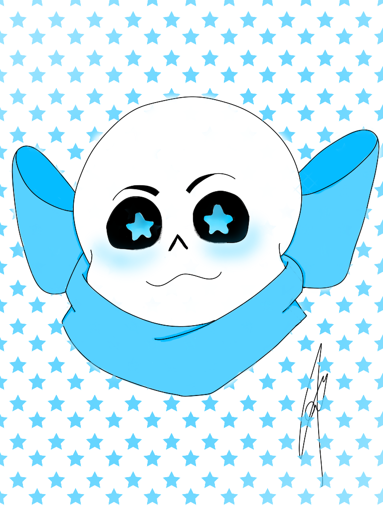 REDRAW:BLUEBERRY SANS by SansationalArt on DeviantArt