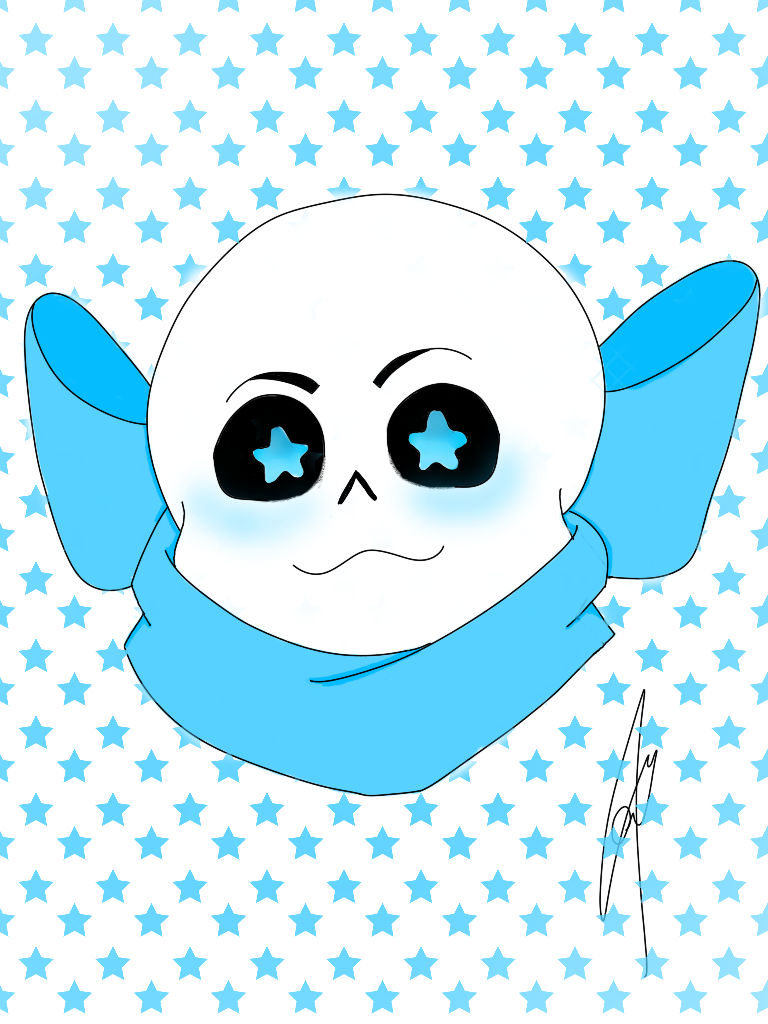 REDRAW:BLUEBERRY SANS by SansationalArt on DeviantArt