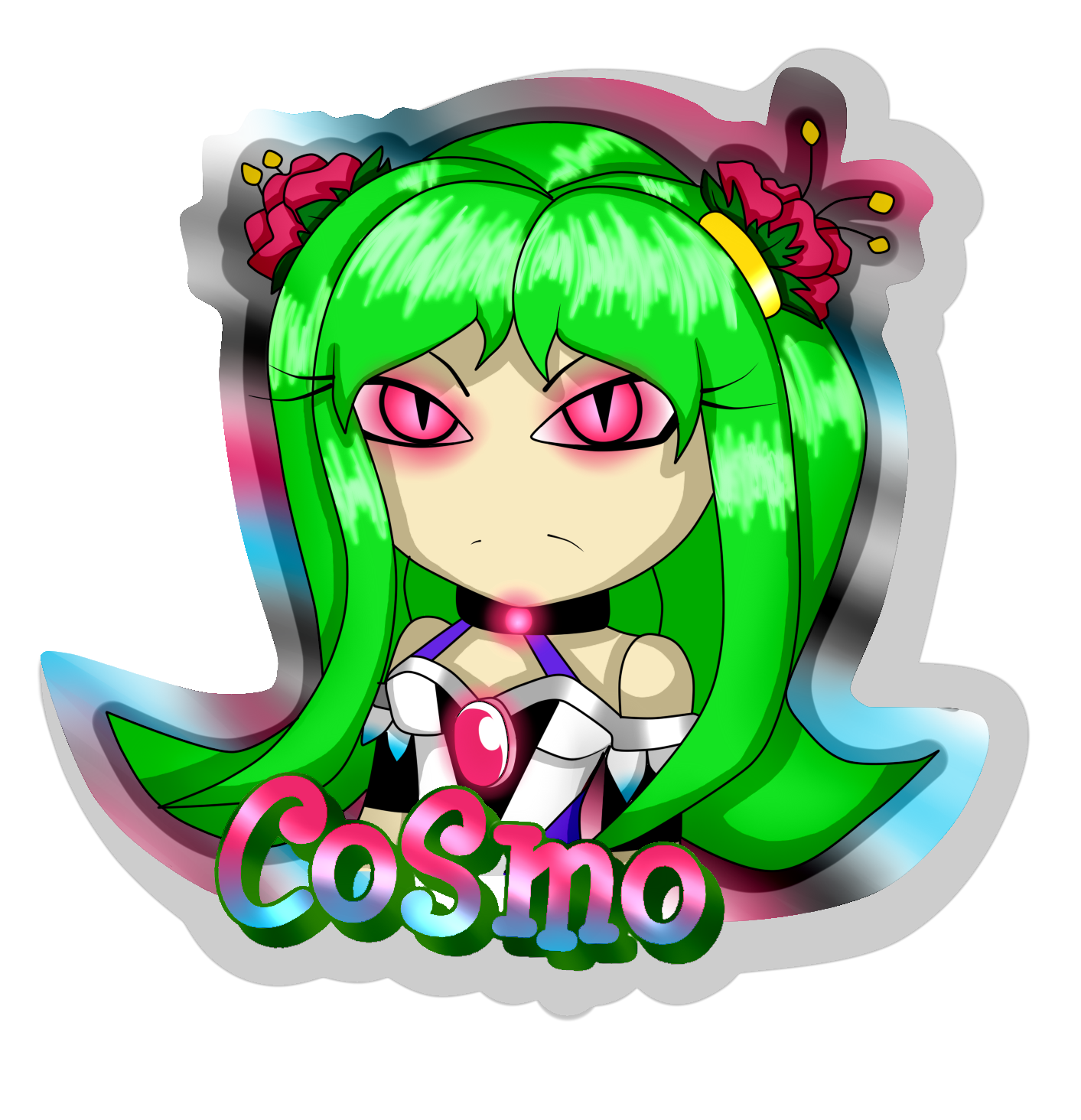 Cosmo-Character Badge by AshlynnSolaris248 on DeviantArt