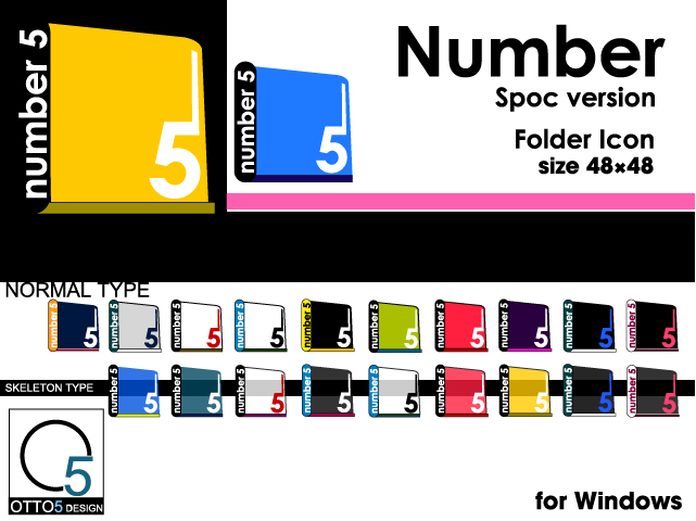 Number ver. spoc folder ICON by sawanoK on DeviantArt