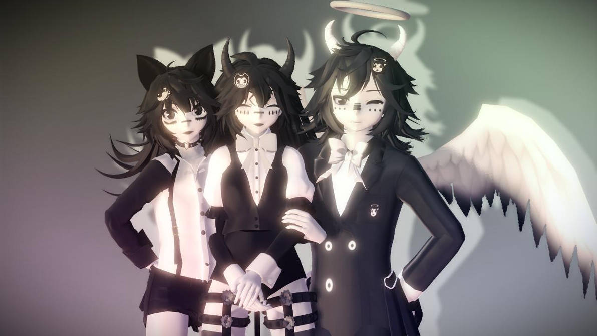 MMD x BATIM || Model Pack DL (Genderbend) by Elewana on DeviantArt