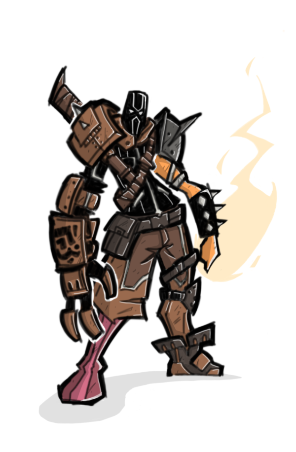 Digital art attempt with Hendricks by MechDennis on DeviantArt