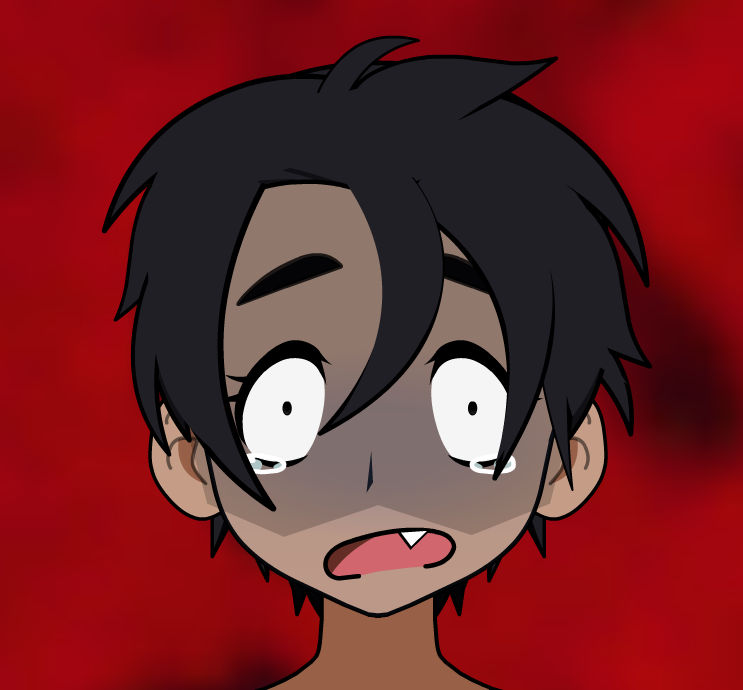 Mikan Space hunted 41 (I made myself cry) by RedFox02 on DeviantArt